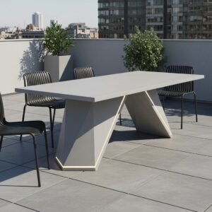 44 Brilliant Ideas for a Stylish Outdoor Table That Can Withstand ...
