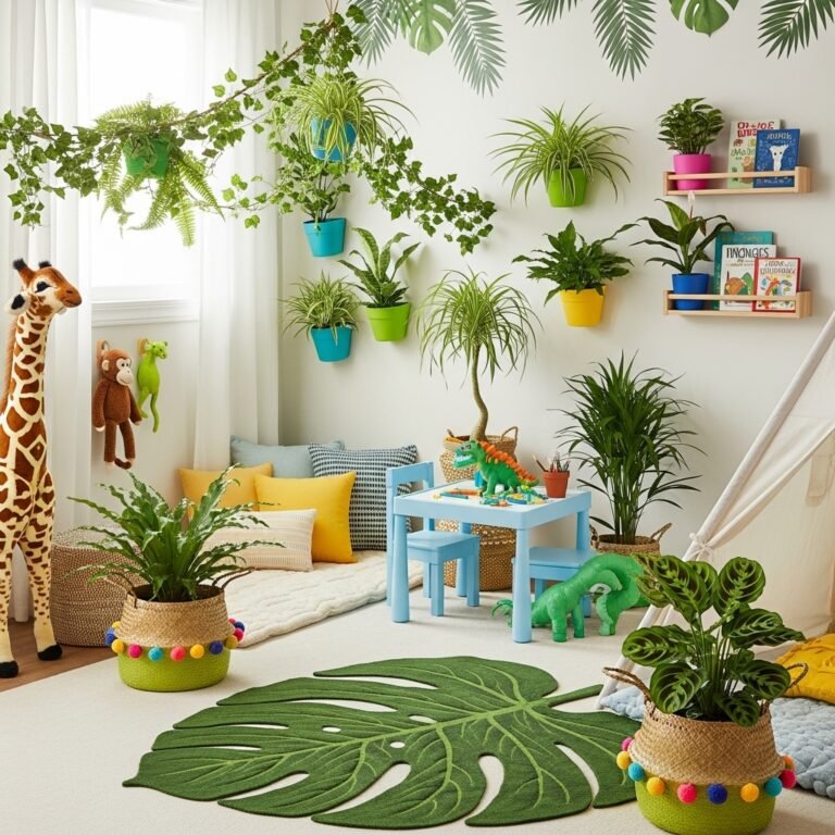 48 Lush Indoor Jungle Ideas: Bringing the Outdoors In with Easy Plant ...