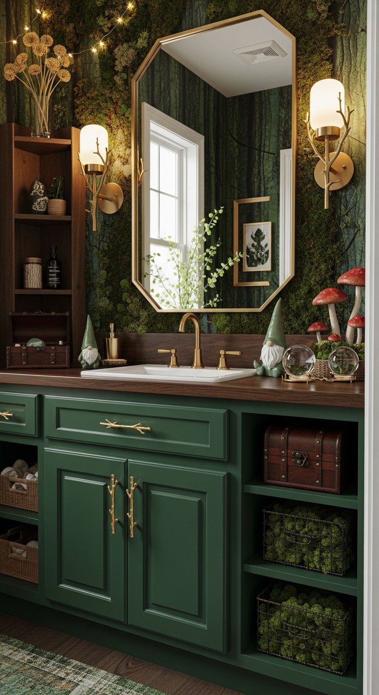 48 Budget-Friendly Bathroom Vanity Makeovers That Look High-End ...