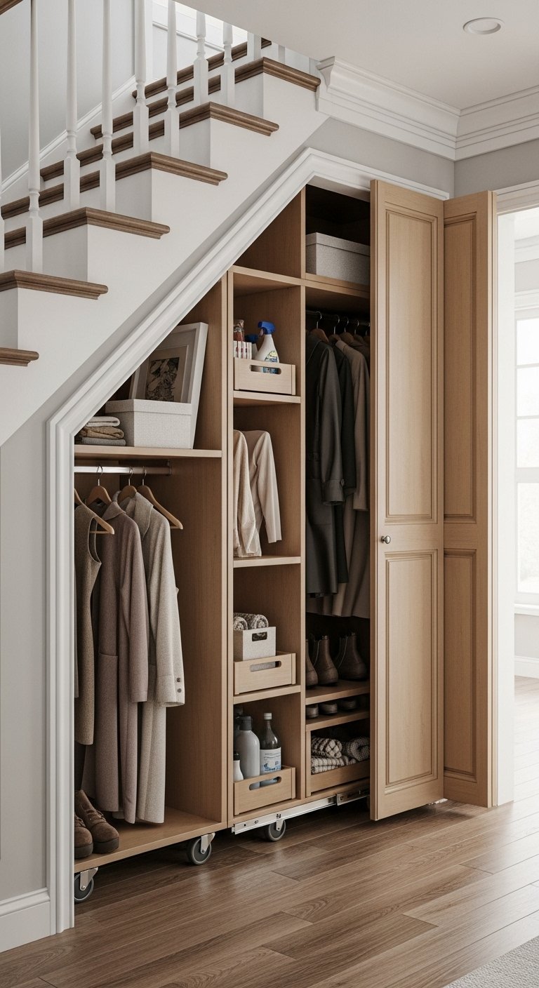 35 Creative Storage Solutions for Awkward Corners & Nooks - Stylish Galore