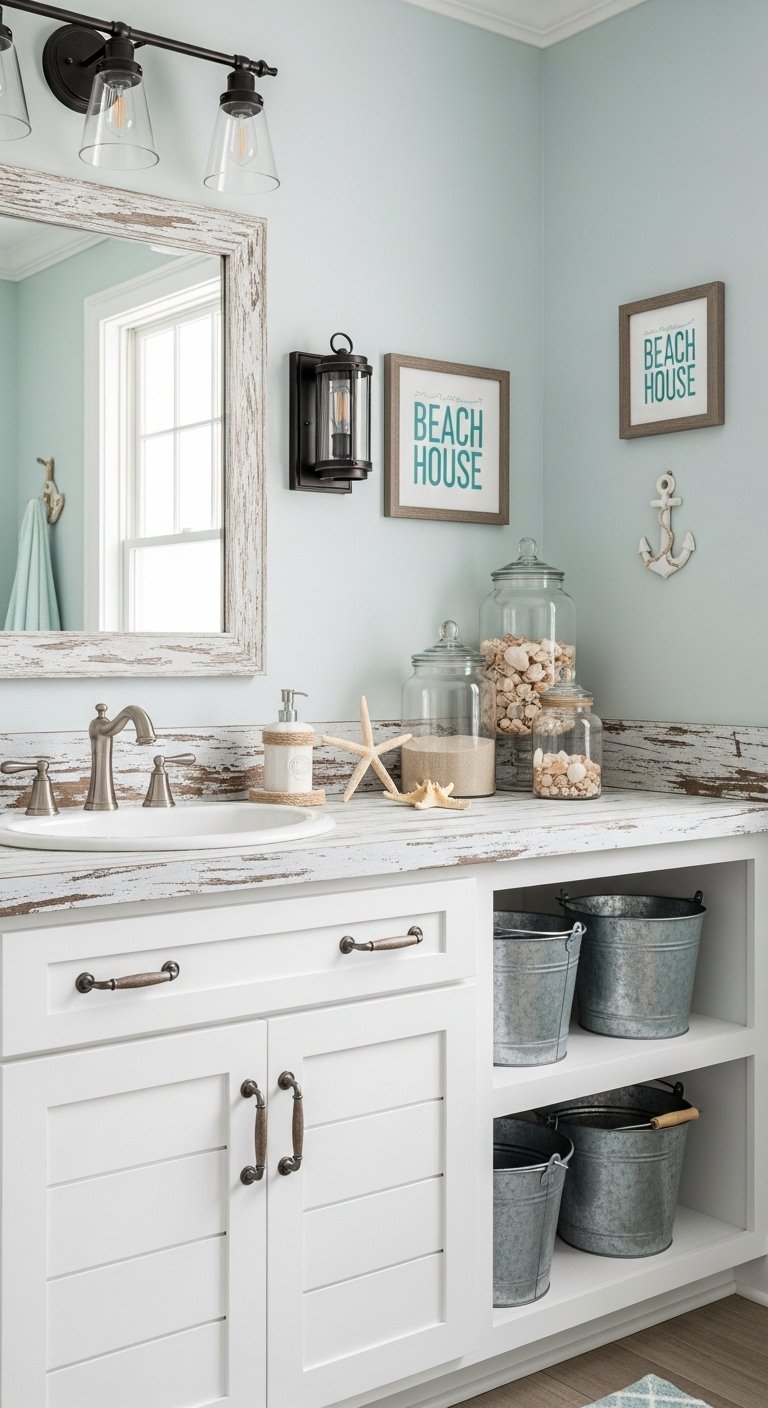 48 Budget-Friendly Bathroom Vanity Makeovers That Look High-End ...
